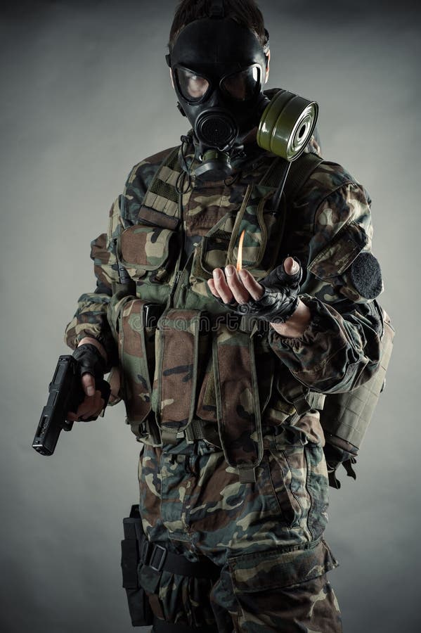 Man in uniform stock photo. Image of caution, environment - 36463066