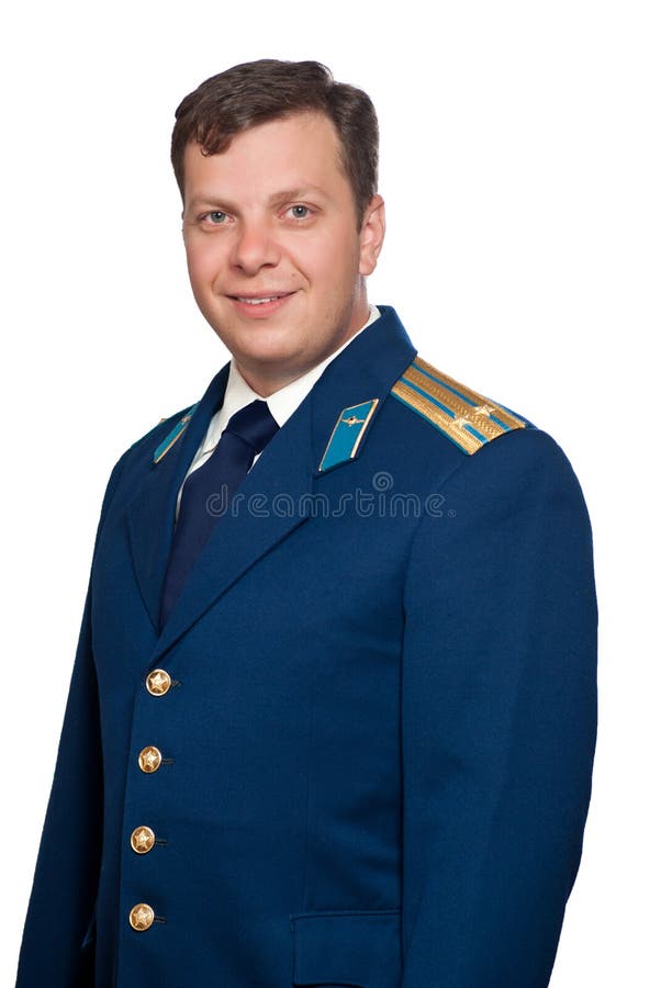 Man in Uniform of Russian Military Air Forces Stock Photo - Image of ...