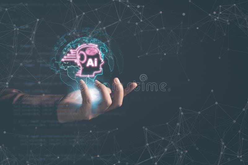 Command Prompt Ai Interface And Machine Learning Language Processing Neural Networks And