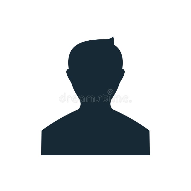 Man, User Icon Vector Logo Template Stock Vector - Illustration of ...