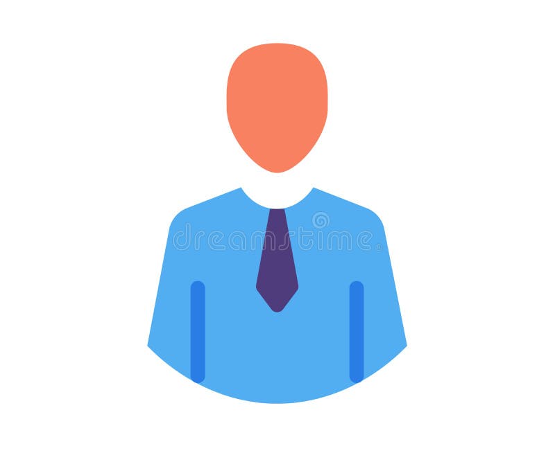 Man User Profile Single Isolated Icon with Flat Style Stock Vector ...