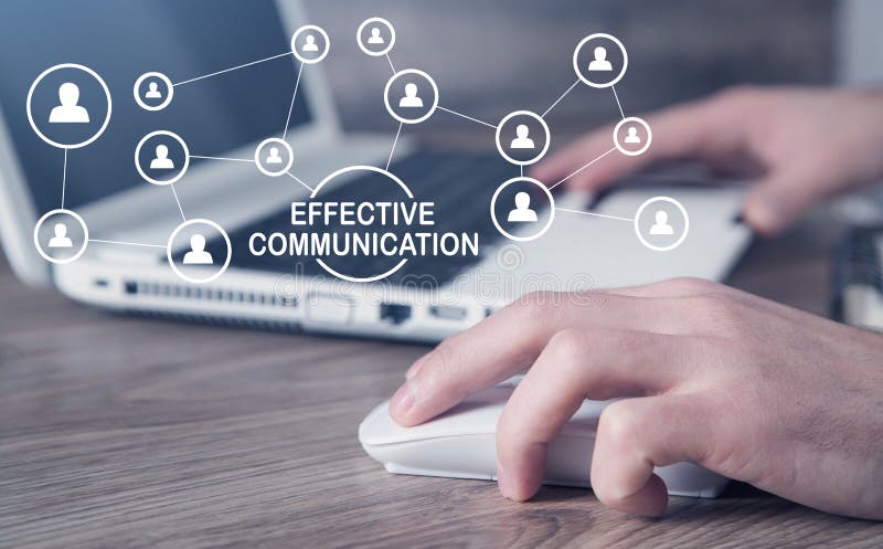 Effective communication stock image. Image of connection - 8308859