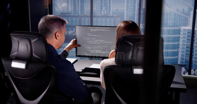 Computer Programmer Sleeping in the Office Stock Image - Image of ...