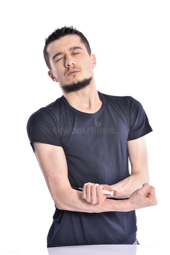 Man Using Drugs stock photo. Image of adults, danger - 37738814