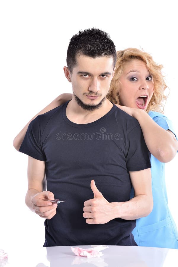 Man Using Drugs stock photo. Image of caucasian, addiction - 37738978