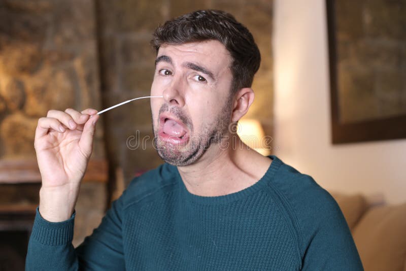 Man Using Easy at Home Antigens Test Stock Image - Image of detection ...