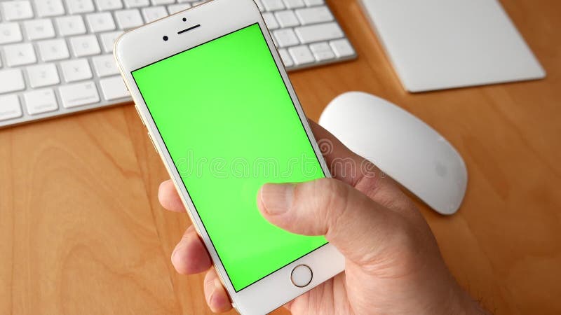 Man Using Iphone with Various Hand Gestures Stock Footage - Video of ...