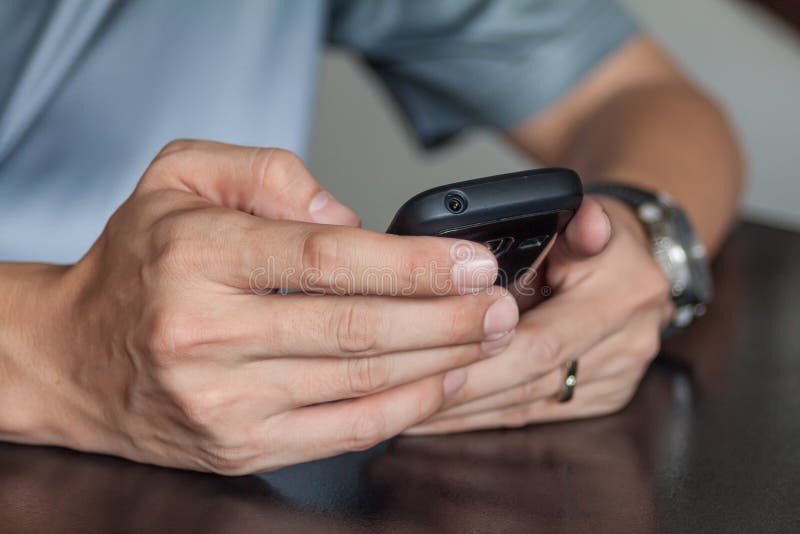 Man using phone stock image. Image of person, smartphone - 40818733