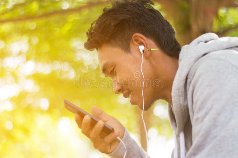 Man using smartphones stock photo. Image of cellphone - 90104090