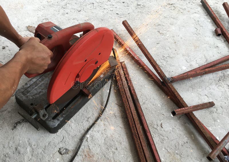 Man Using Steel Cutters Work Stock Photos - Free & Royalty-Free Stock ...
