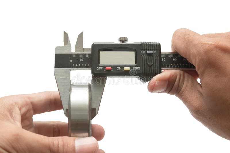 Micrometer and Caliper Web Banner Stock Photo - Image of machinist ...