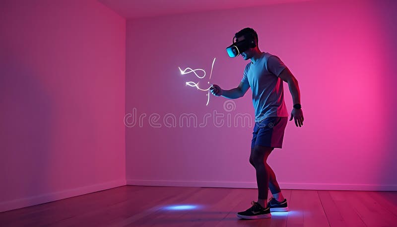 Vr Motion Controller Stock Illustrations – 295 Vr Motion Controller ...