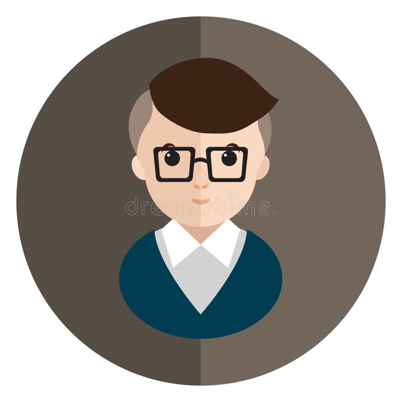 Man. Vector Illustration Decorative Design Stock Vector - Illustration ...