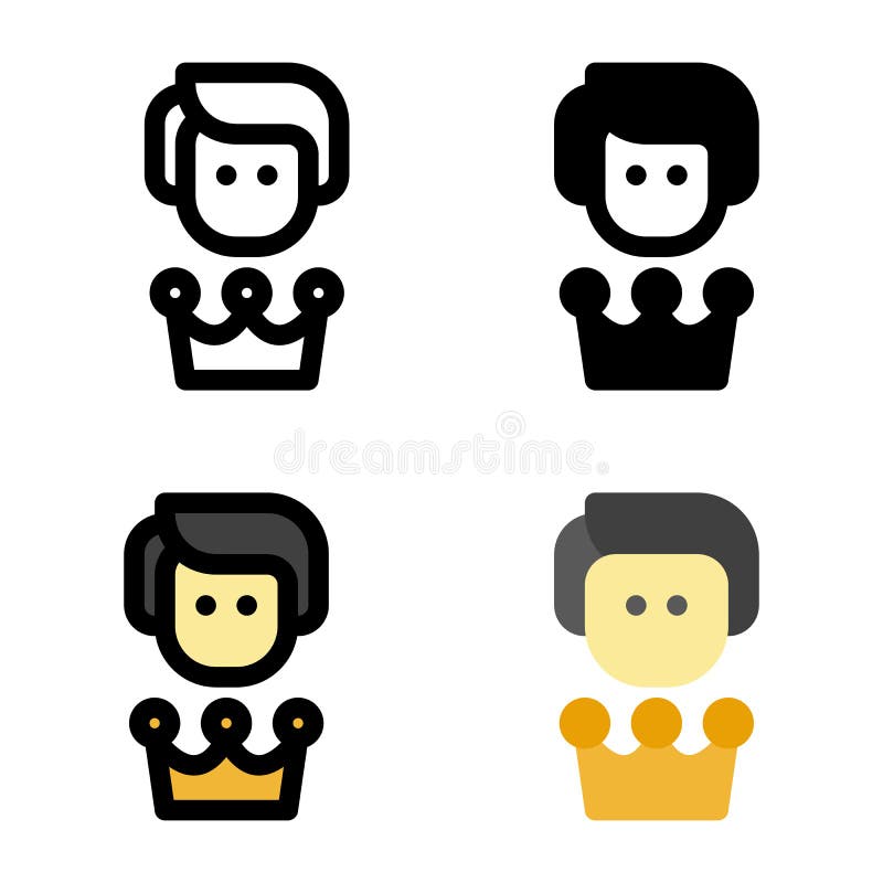 Man VIP Member Special Icon, Logo, and Illustration Stock Vector ...