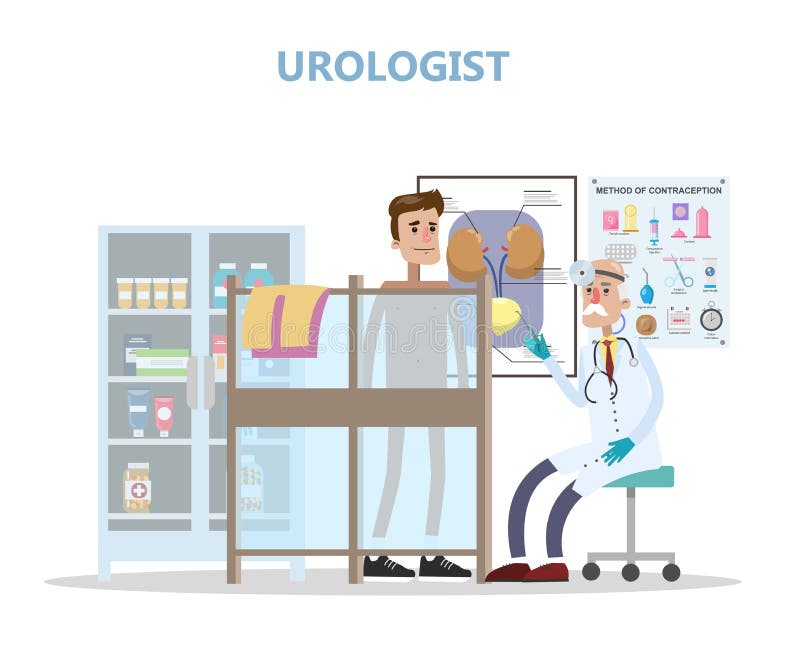 Male Urology Urologist Stock Illustrations – 179 Male Urology Urologist ...