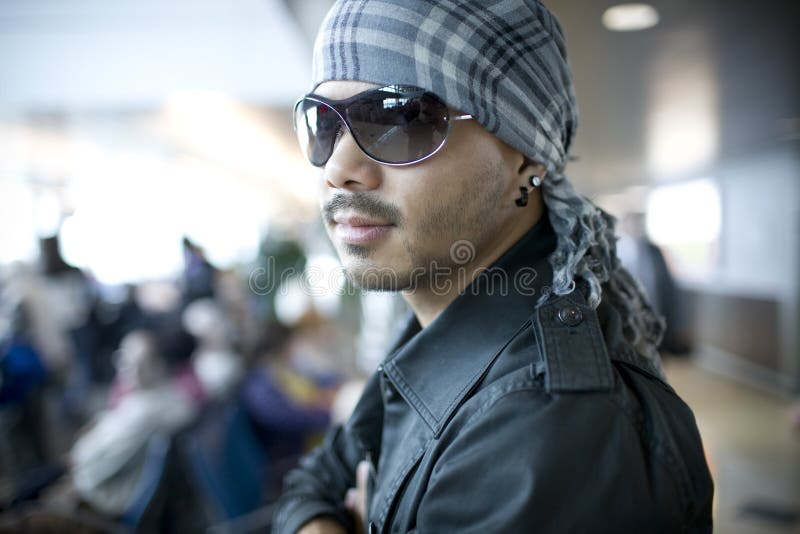 Man waiting stock image. Image of ethnic, head, asian - 10368923