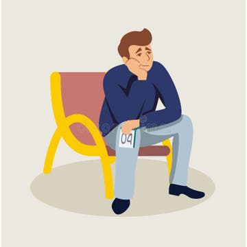 Bored Waiting Chair Stock Illustrations – 127 Bored Waiting Chair Stock ...