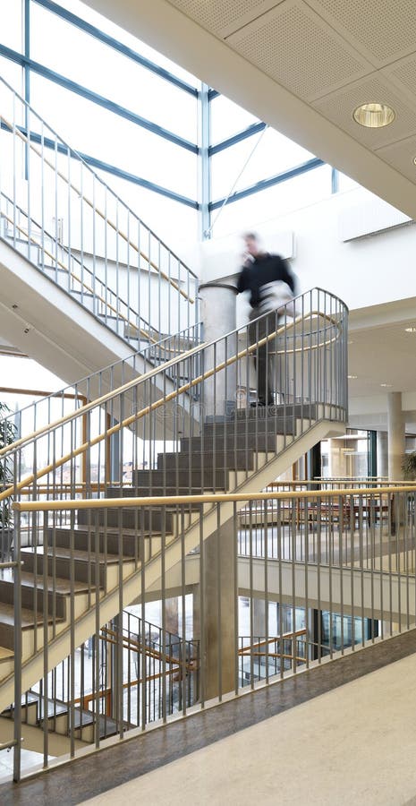 Man walk the stairs stock photo. Image of strain, passage - 9165076