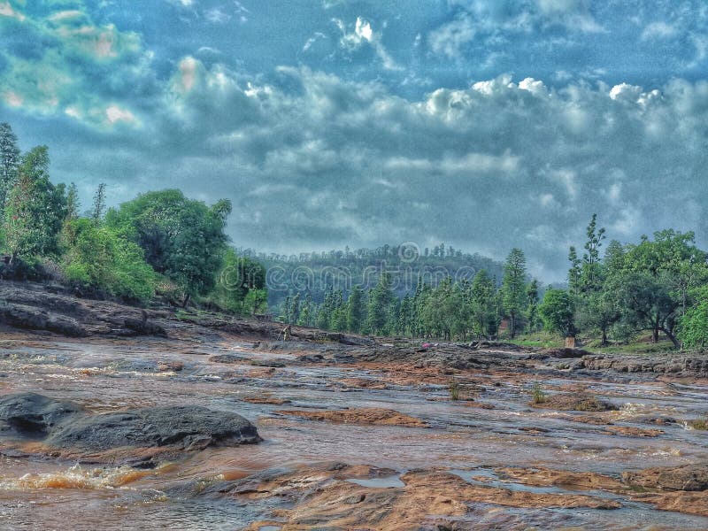 A Man Walking with Beautiful Nature. Stock Photo - Image of tall ...