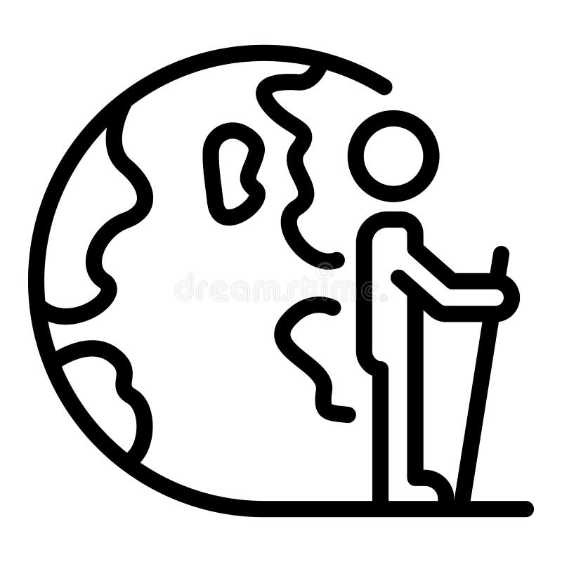 Man Walking Back Icon Stock Illustrations – 601 Man Walking Back Icon ...