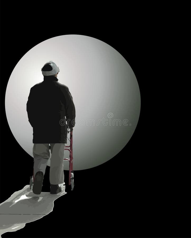 Footsteps into the horizon stock image. Image of blue - 3847603