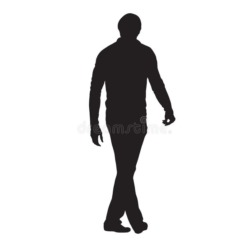 Athlete Walking in Tracksuit and Anorak Stock Vector - Illustration of ...