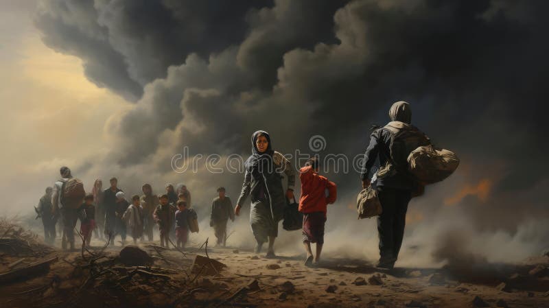 Man at War stock illustration. Illustration of destruction - 292925381