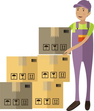 Man Warehouse Stock Illustrations – 13,320 Man Warehouse Stock ...
