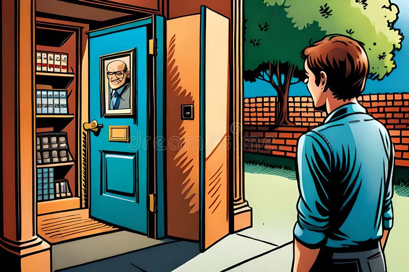 Comic Open Door Stock Illustrations – 891 Comic Open Door Stock ...