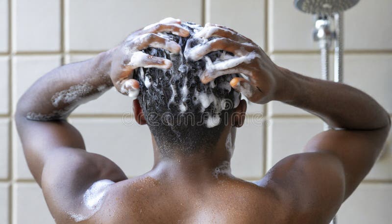 Man Washing Hair Stock Illustrations 669 Man Washing Hair Stock