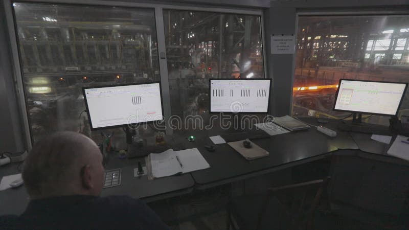 The Control Panel in the Factory. Buttons on the Control Panel of the ...