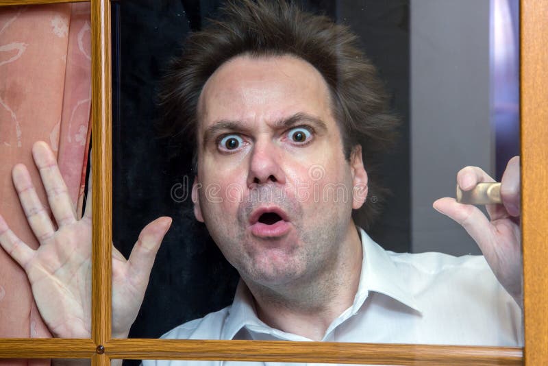 188 Scary Man Looking Window Stock Photos - Free & Royalty-Free Stock ...