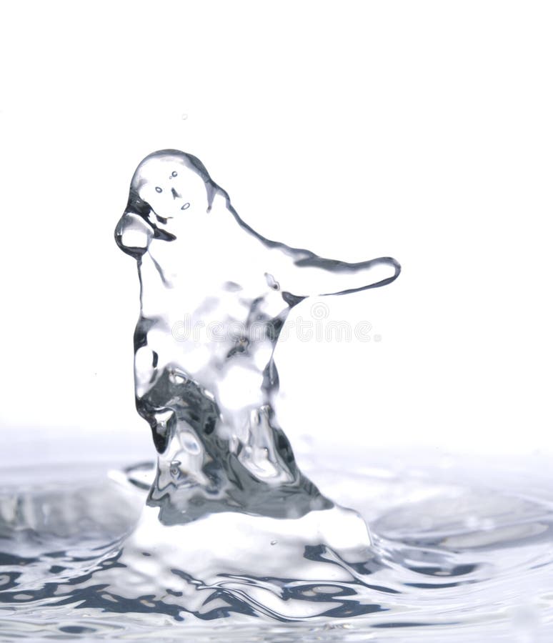 Man from water stock image. Image of drop, freshness, ripple - 7325999