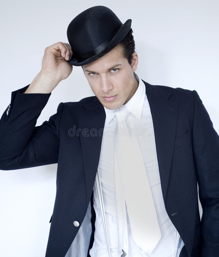 Bowler Hat Fashion Male