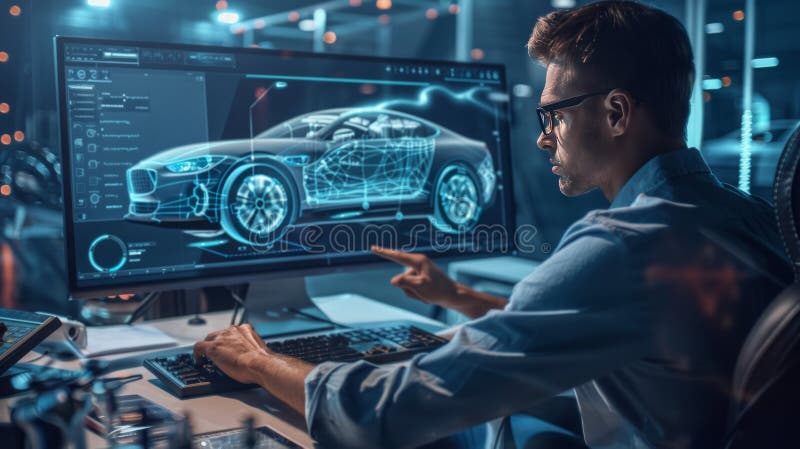 Car Computer Man Stock Illustrations – 4,896 Car Computer Man Stock ...