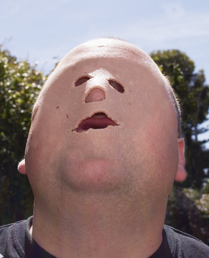 Man wearing mask stock image. Image of disguising, portrait - 1461375