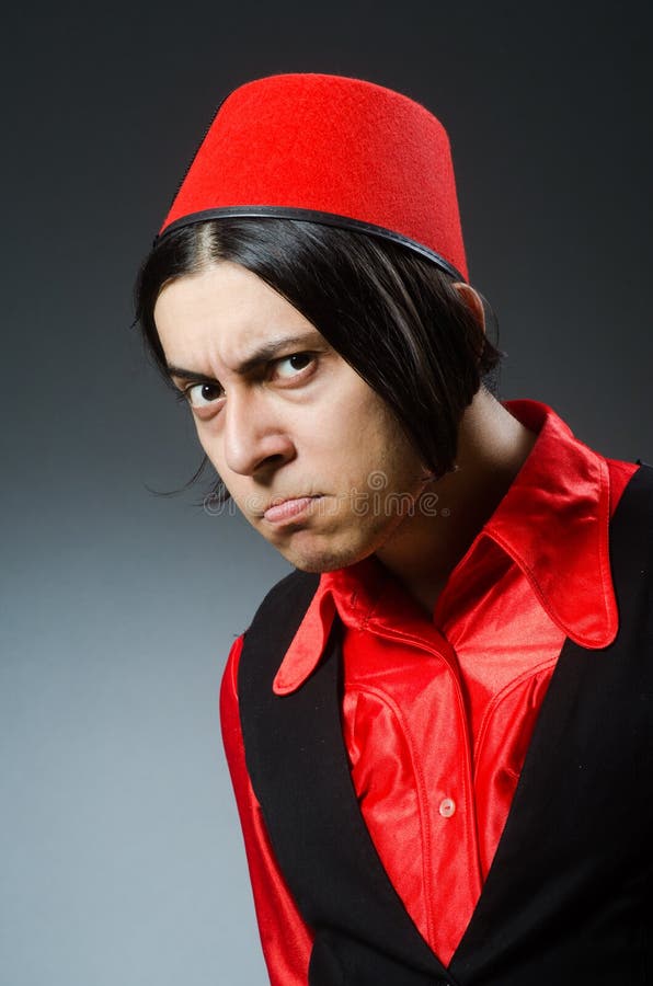 327 Man Wearing Red Fez Hat Stock Photos - Free & Royalty-Free Stock ...