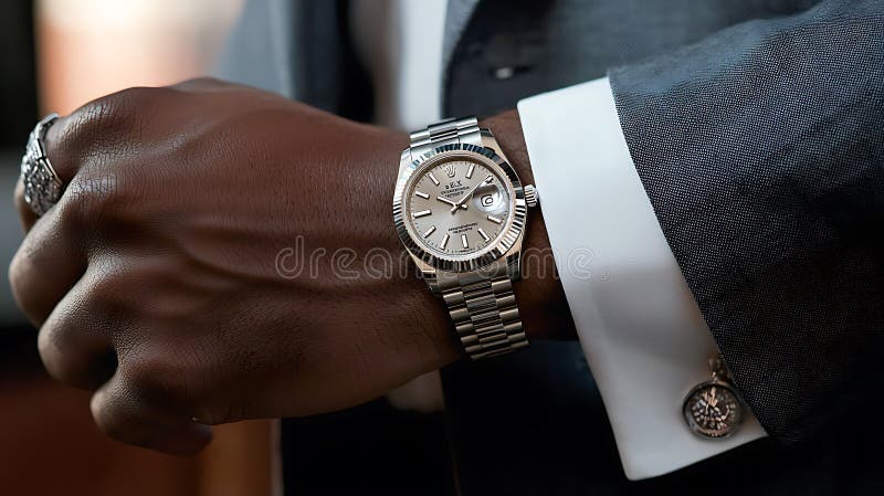 Man Wearing Watch Has His Hand Face Stock Photos - Free & Royalty-Free ...