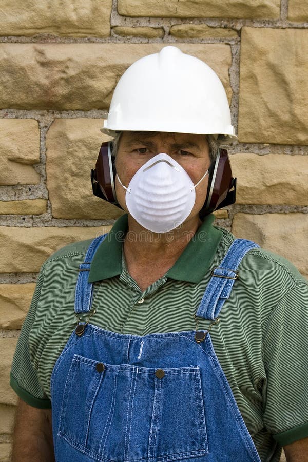 Man Wearing Safety Equipment Stock Image - Image of protection, male ...
