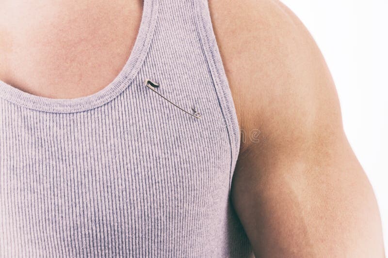 Safety Pins on Clothes As a Symbol of Solidarity Stock Photo - Image of ...
