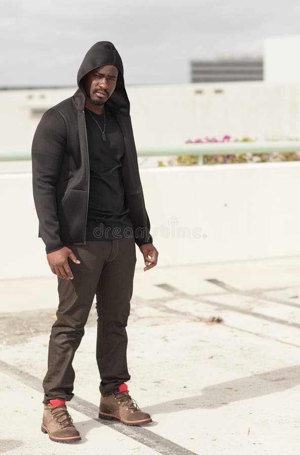 1,356 Young Fashion Man Wearing Hood Stock Photos - Free & Royalty-Free ...