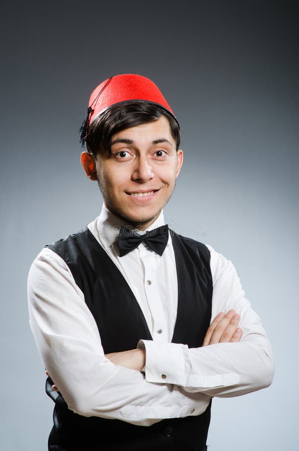 Man Wearing Traditional Turkish Stock Image - Image of clothing ...