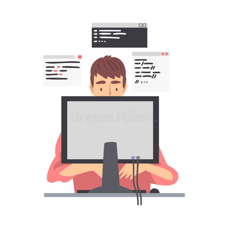 Python Developer Vector Stock Illustrations 515 Python Developer