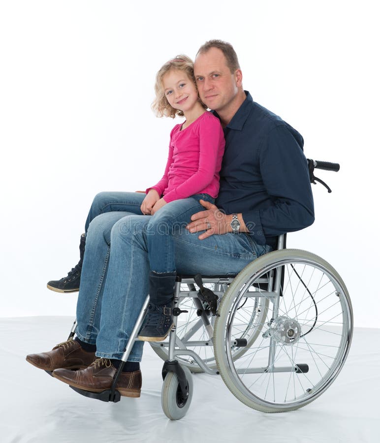 Happy Wheelchair Family stock image. Image of enjoy, access - 9769271