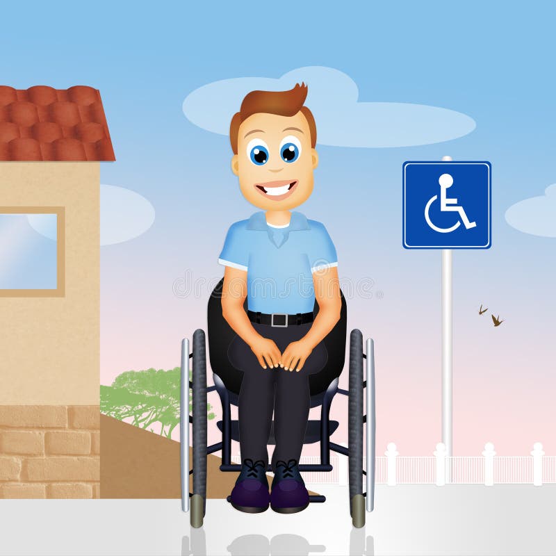 Unable Wheelchair Stock Illustrations – 75 Unable Wheelchair Stock ...