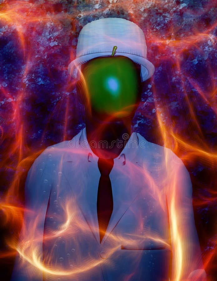 Metaphor stock illustration. Illustration of magritte - 167426780