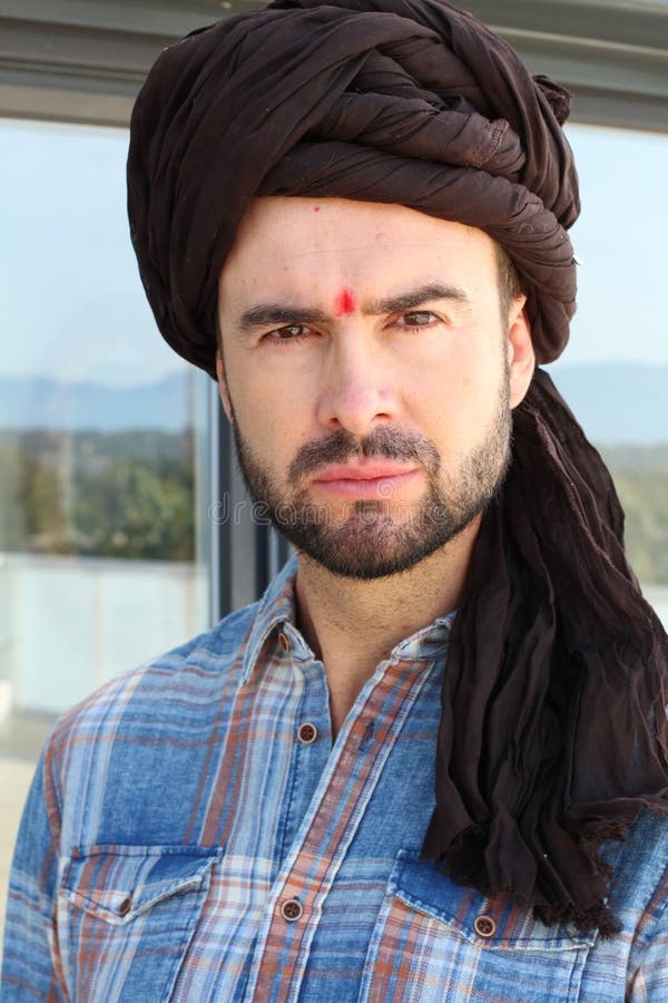 Man Who Believes in the Third Eye Chacra Stock Photo - Image of ...