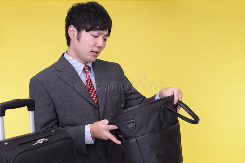 Man who forgot something stock image. Image of lost - 113605499