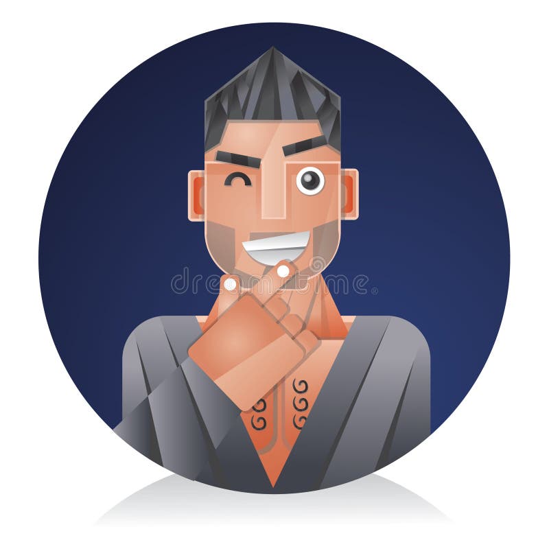Winking Man Stock Illustrations – 1,055 Winking Man Stock Illustrations ...