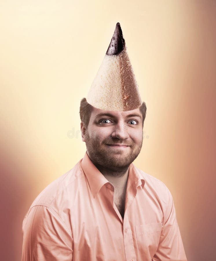 4+ Cone head man Free Stock Photos - StockFreeImages